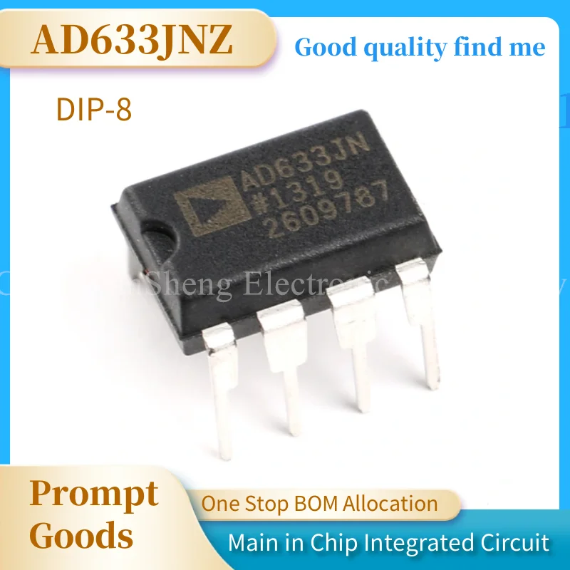1 unids/lote AD633JNZ AD633JN AD633ANZ AD633AN AD633 DIP-8 ...