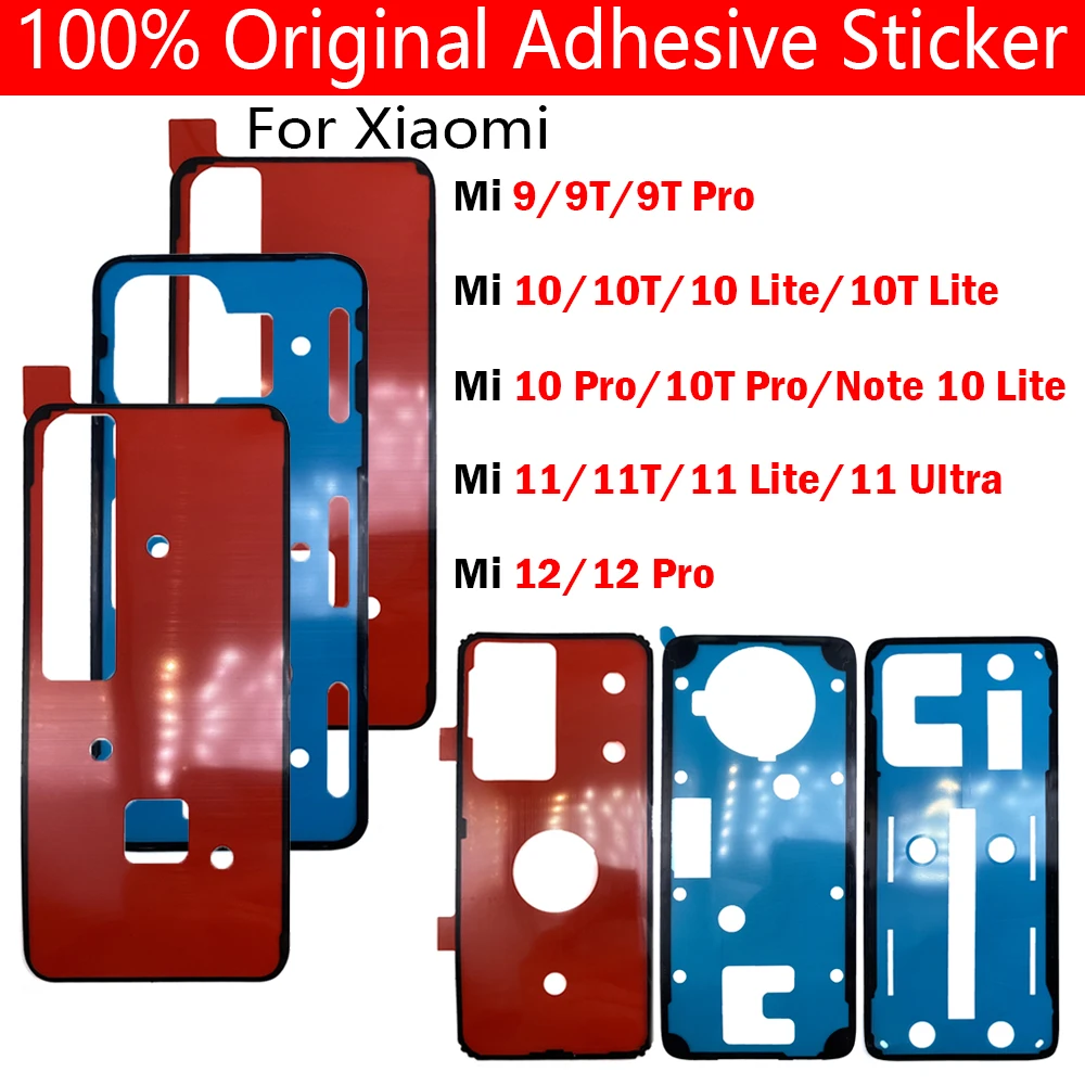 Original Back Battery Cover Adhesive Sticker Glue For Xiaomi Mi 9 9t 10 ...