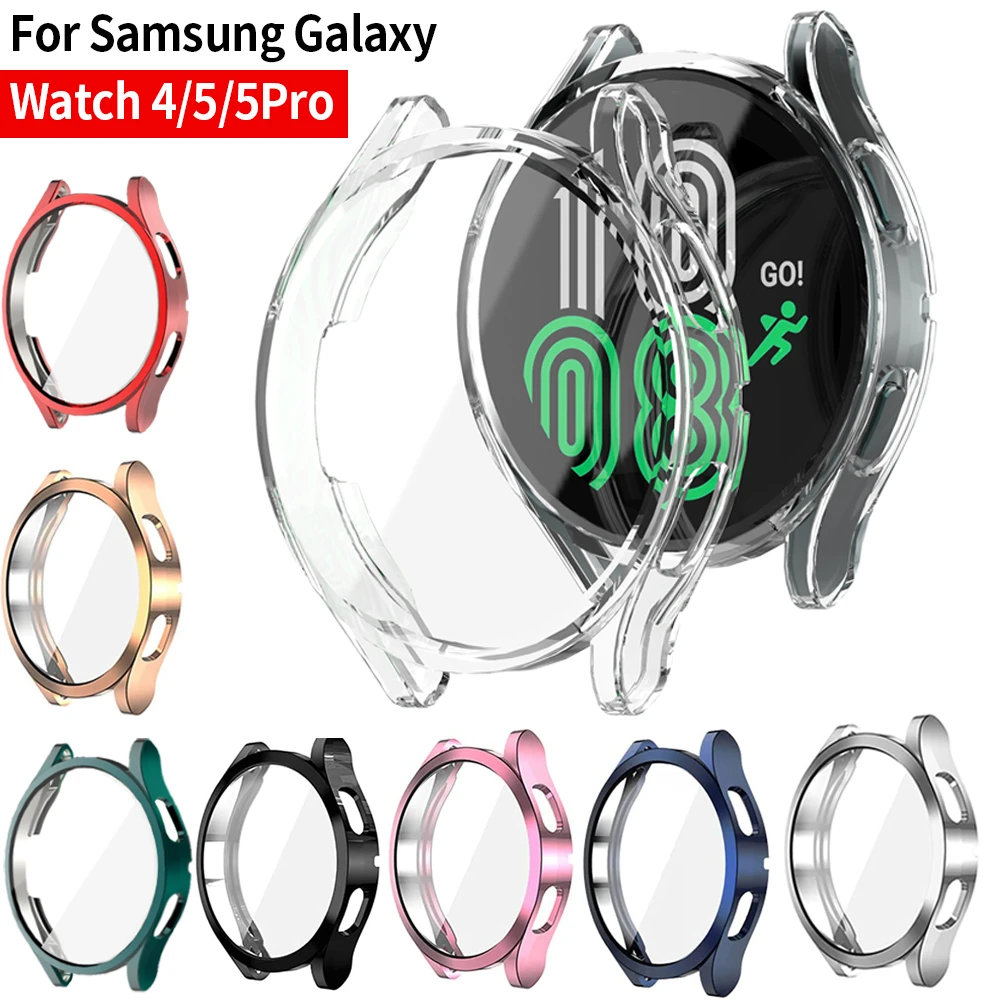 Samsung Galaxy Watch 4 Screen Protector 40mm 44mm, All-around Tpu Anti ...