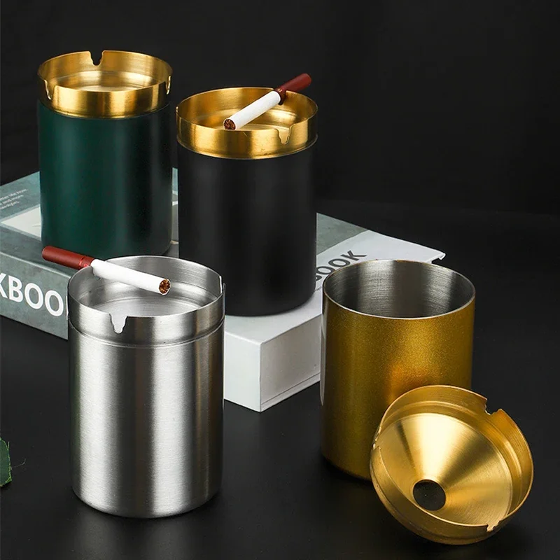 Creative-Car-Ashtray-Detachable-Stainless-Steel-Ashtray-Smokeless ...