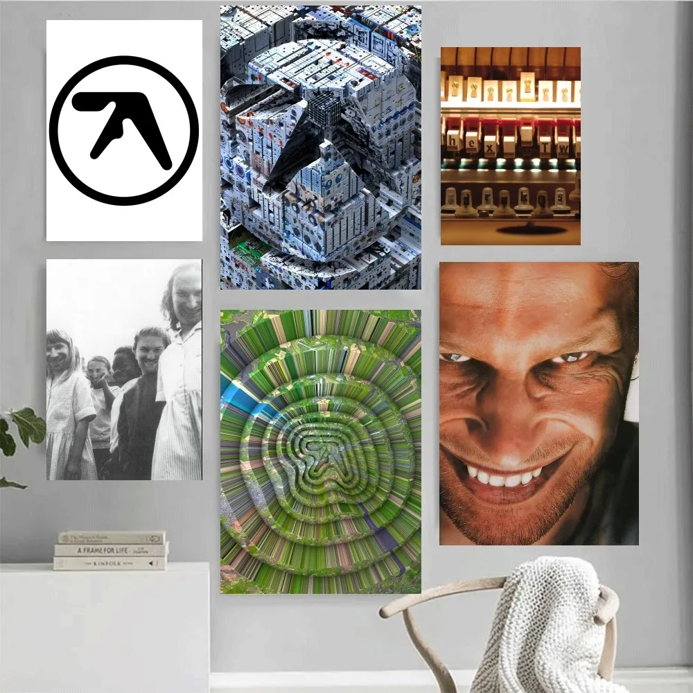 DJ Aphex Twin Poster Home Office Wall Bedroom Living Room Kitchen ...