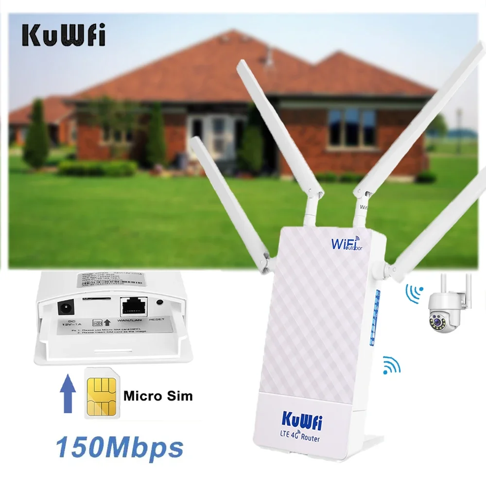 KuWFi-Router-inal-mbrico-4G-LTE-para-exteriores-enrutador-WiFi-de ...