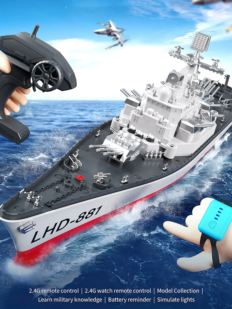 1-390-Remote-Control-Battleship-Warship-Boats-high-speed-Large-Rc-Ship ...