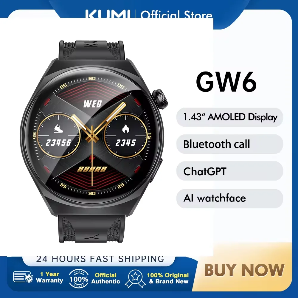 KUMI-GW6-1-43-AMOLED-screen-Bluetooth-call-Waterproof-IP68-NFC-100-Sport-Heart-Rate-Blood.png