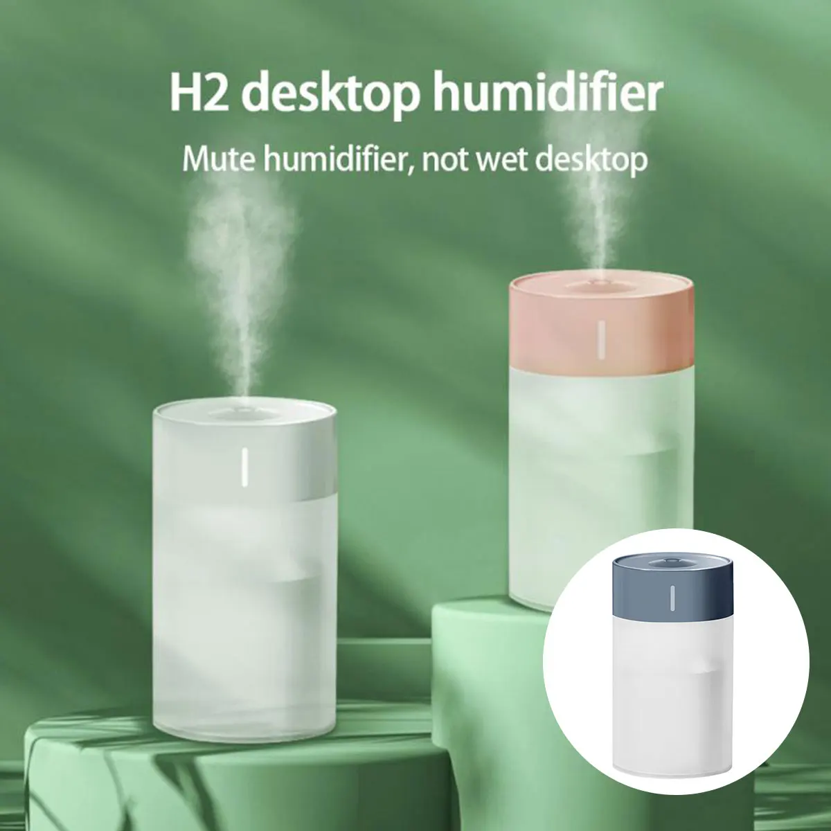 260ML-Air-Humidifier-Ultrasonic-Mini-Aromatherapy-Diffuser-Portable ...