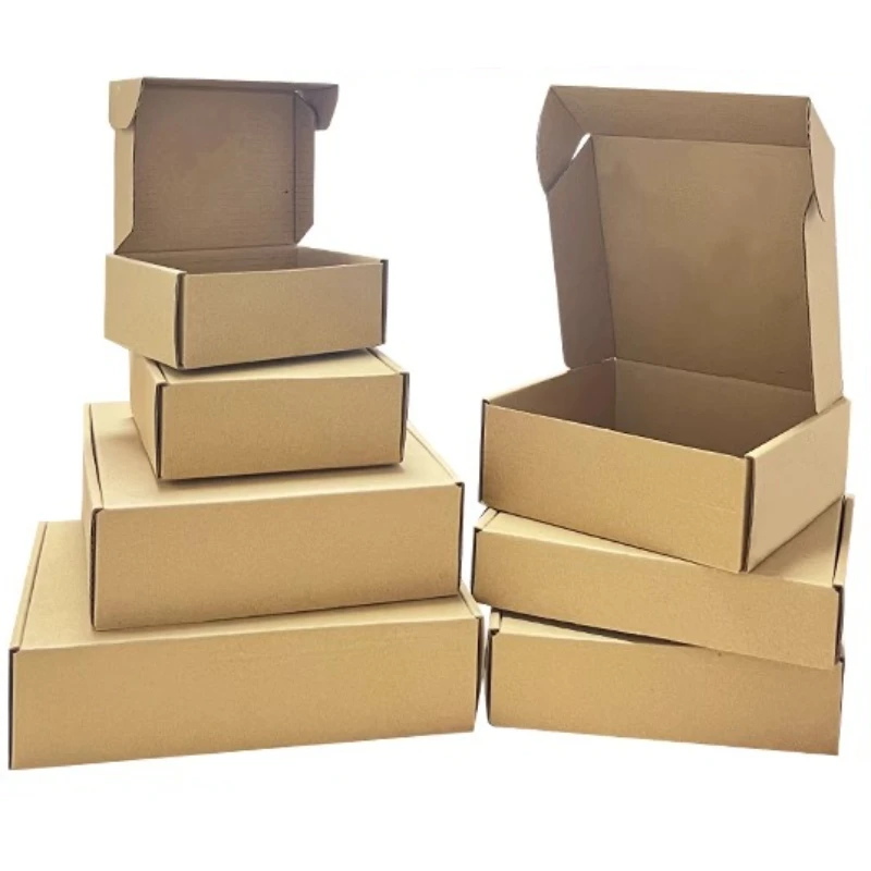 10-20pcs Super Hard Brown Multi-size Brown Carton Packaging Wedding ...