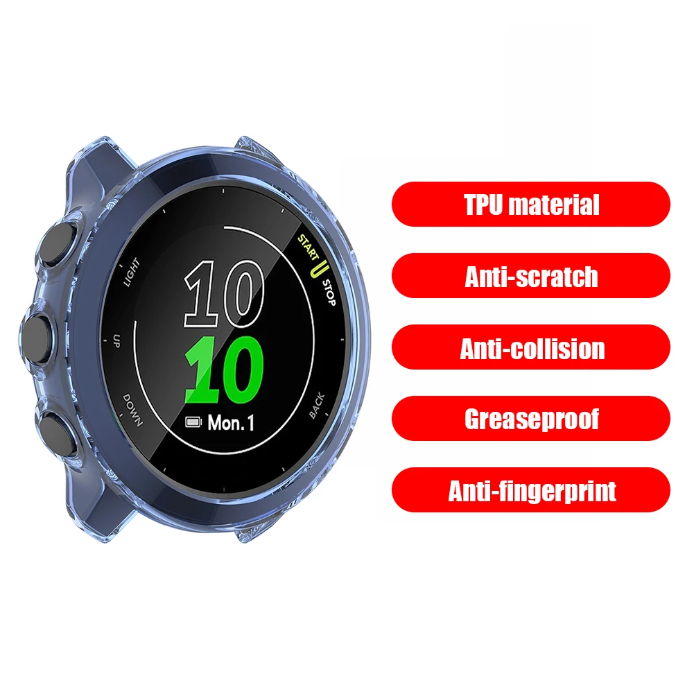 Screen Protective Watch Case 4 Classic Anti-Scratch Skin Frame Cover ...