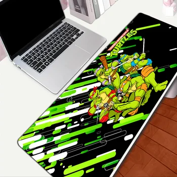 N-Ninja TMNT T-Turtles Mousepad Large XXL Desktop Desk Mat Kawaii ...