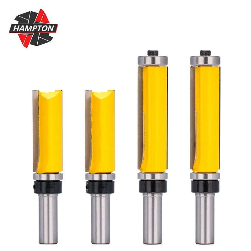 HAMPTON-Router-Bit-12mm-Shank-2-Flute-UP-Down-Cut-Flush-Trim-Router-Bit ...