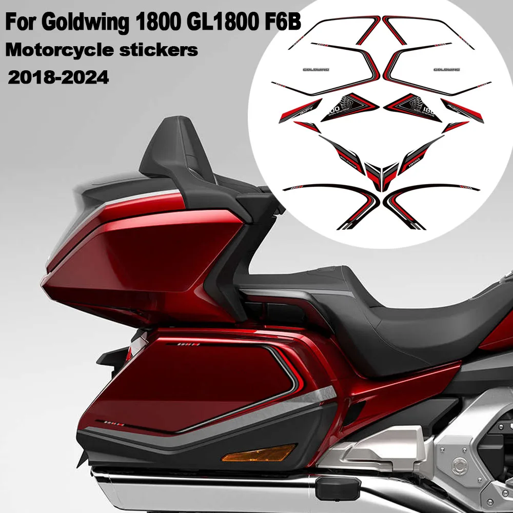 For Honda Goldwing 1800 GL1800 F6B 2022-2024 Motorcycle Saddle luggage ...