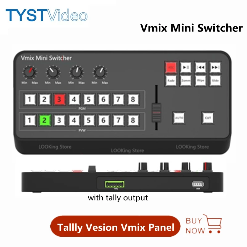 TYST-Mini-Video-Recording-Switchboard-para-Vmix-Mini-Switchboard-Live ...