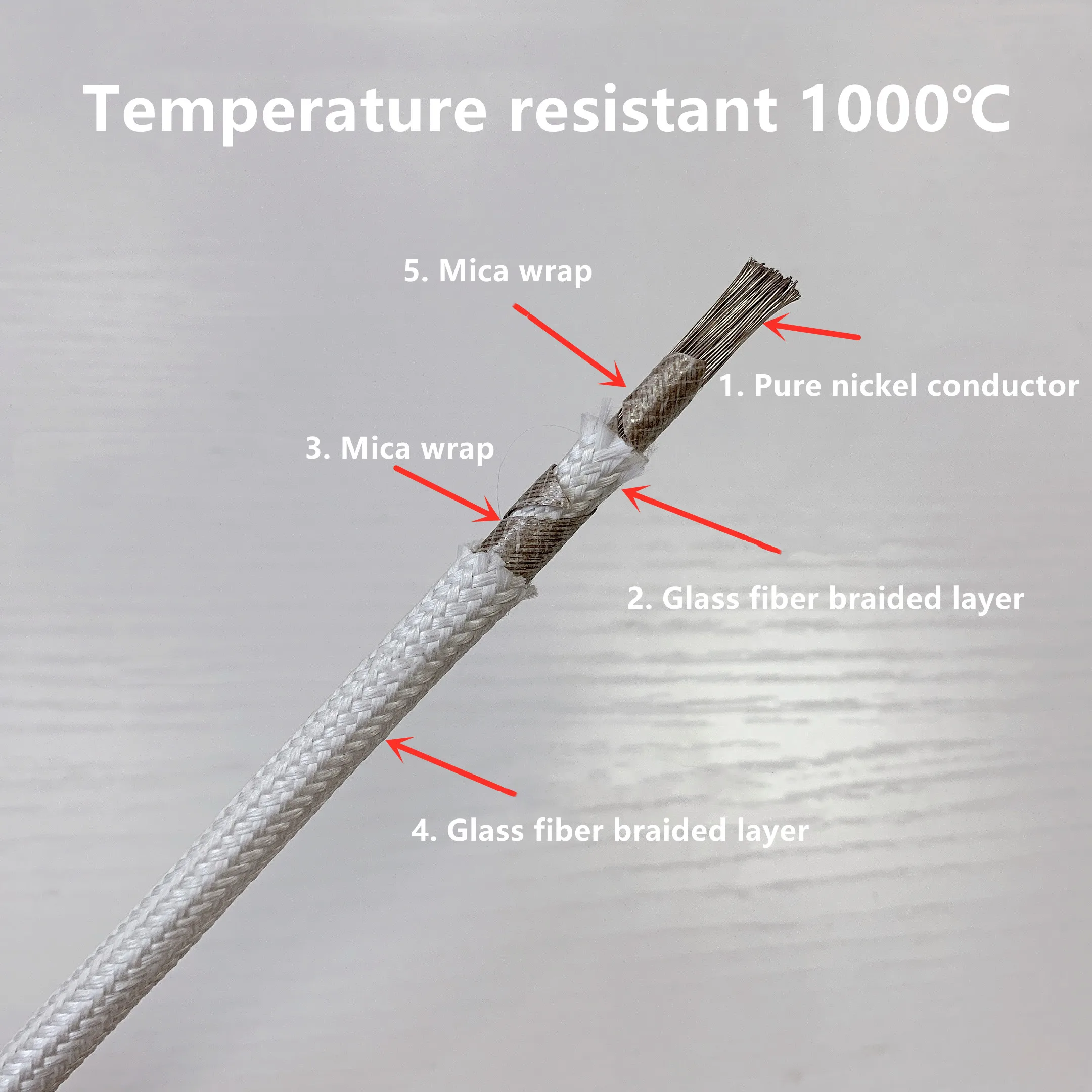 Cable-de-n-quel-puro-de-alta-temperatura-cable-trenzado-de-mica-ign ...