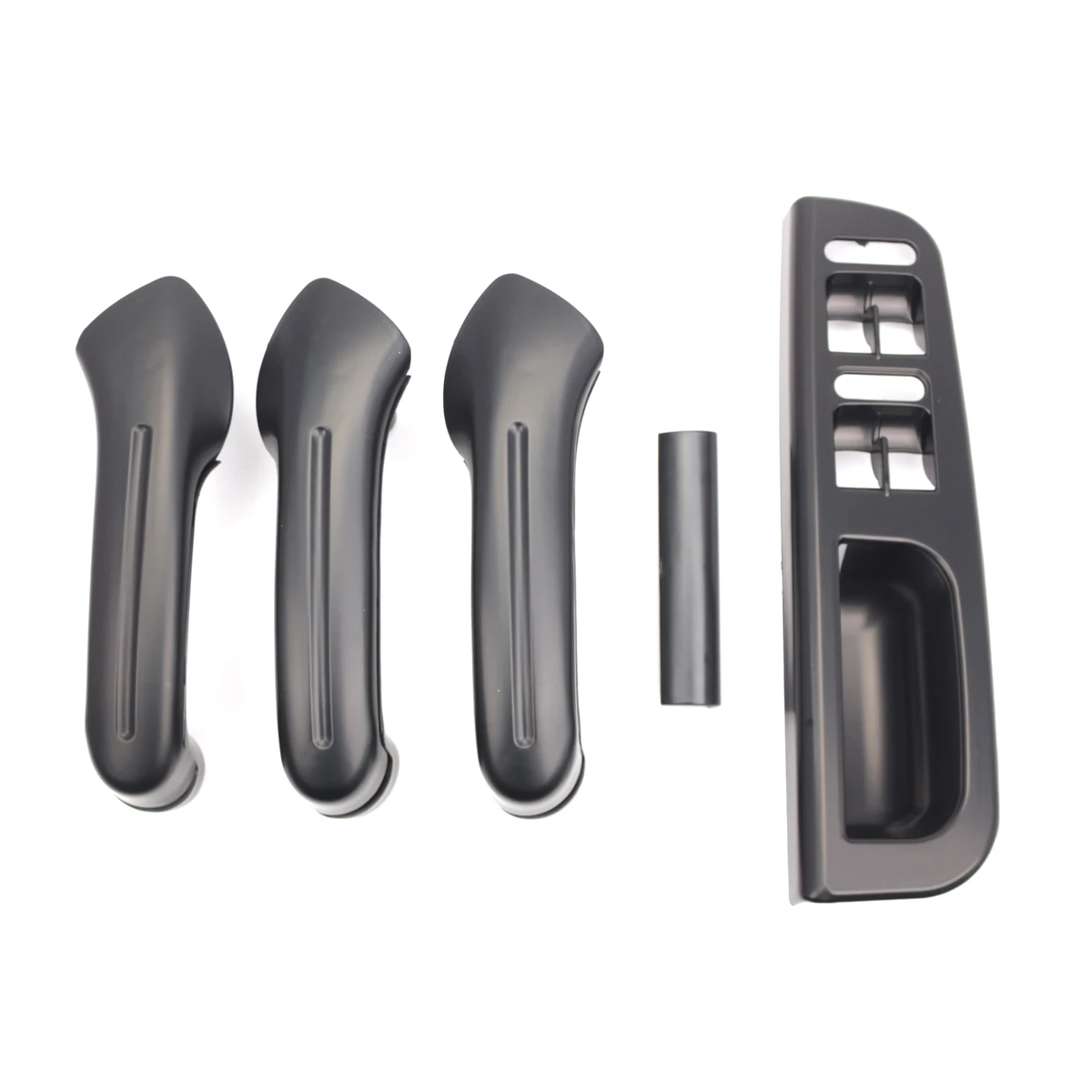 5Pcs-Set-Black-Car-Interior-Door-Pull-Grab-Handle-For-VW-Bora-Golf-4 ...