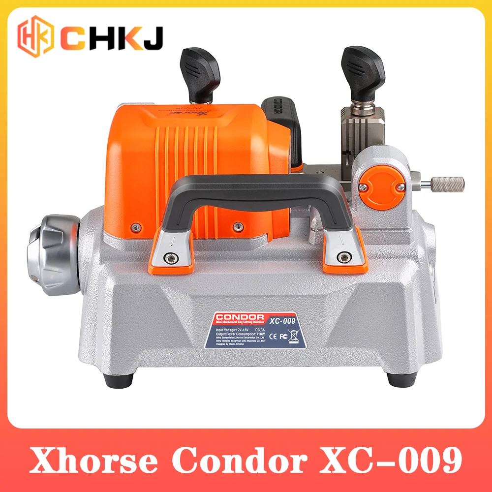 CHKJ XC-009 Electricity Key Cutting Machine With Battery Horizontal Key ...