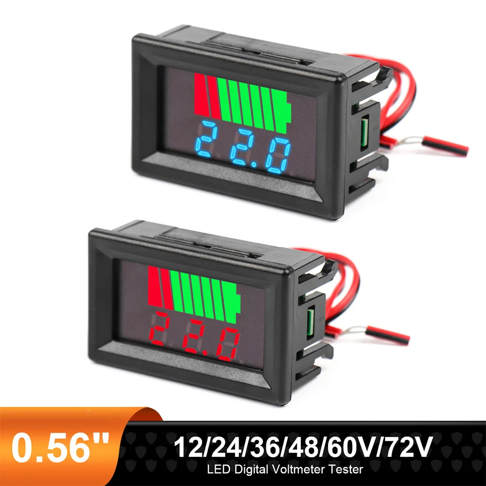 0-56-LED-Digital-Car-Battery-Charge-Level-Indicator-Lithium-Battery ...