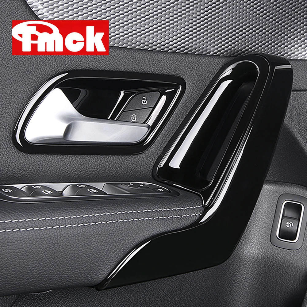 Car Accessories Door Armrest Handle Bowl Cover Trim Frame For Mercedes ...