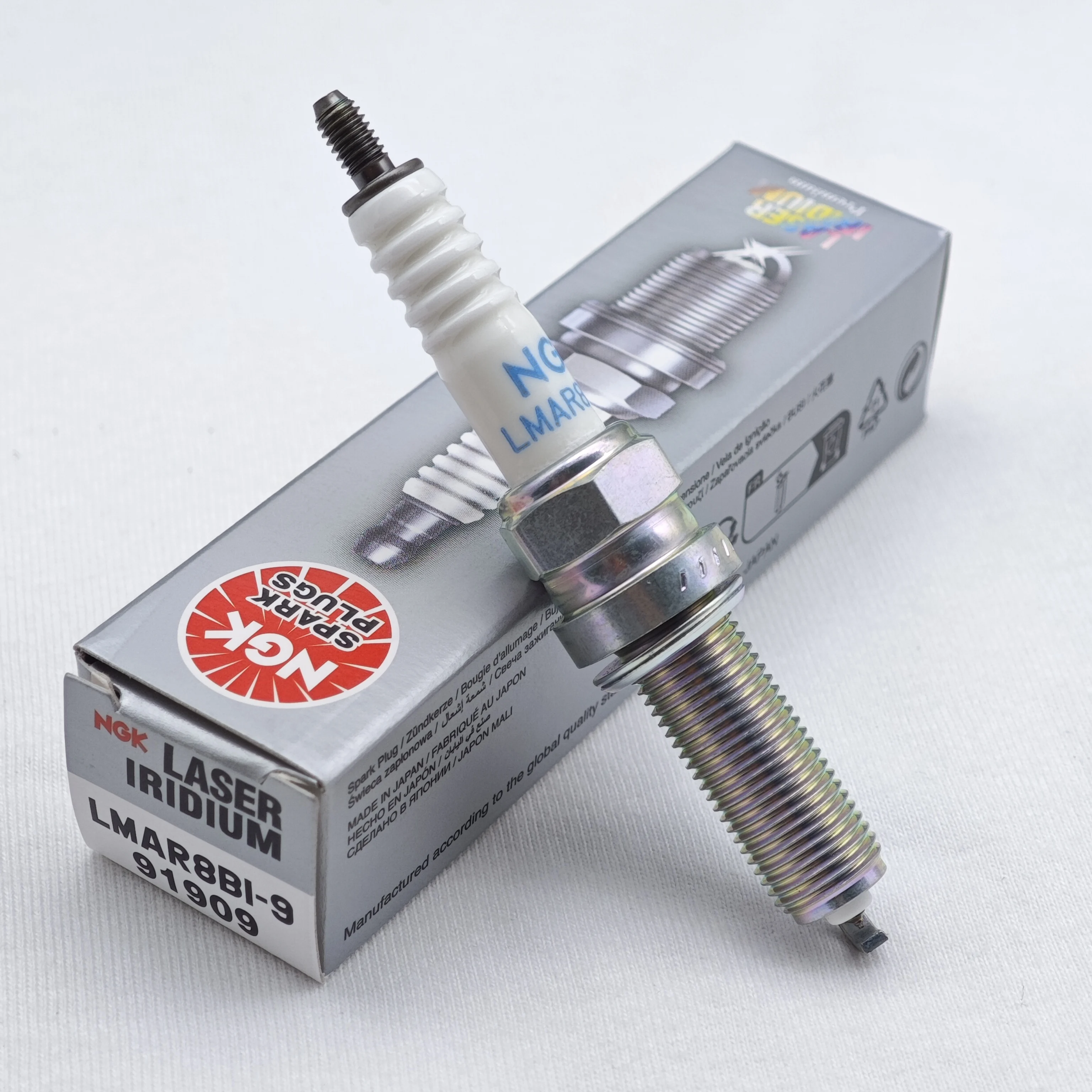 1pcs-Original-NGK-Laser-Iridium-Spark-Plug-LMAR8BI-9-91909-Adapted-to ...