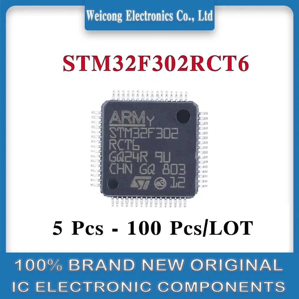 STM32F302RCT6-STM32F302RCT-STM32F302RC-STM32F302R-STM32F302-302RCT6 ...