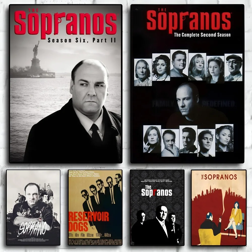 1PC-MOVIE-The-S-Sopranos-Poster-Self-adhesive-Art-Waterproof-Paper ...