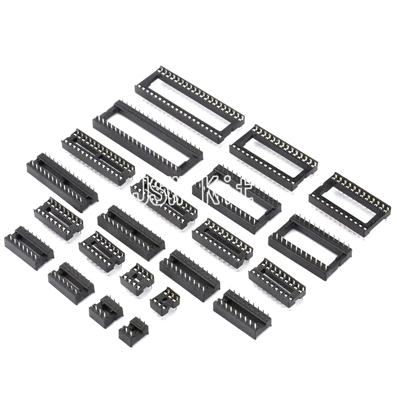 10PCS Square Hole IC Sockets DIP6 DIP8 DIP14 DIP16 DIP18 DIP20 DIP28 ...