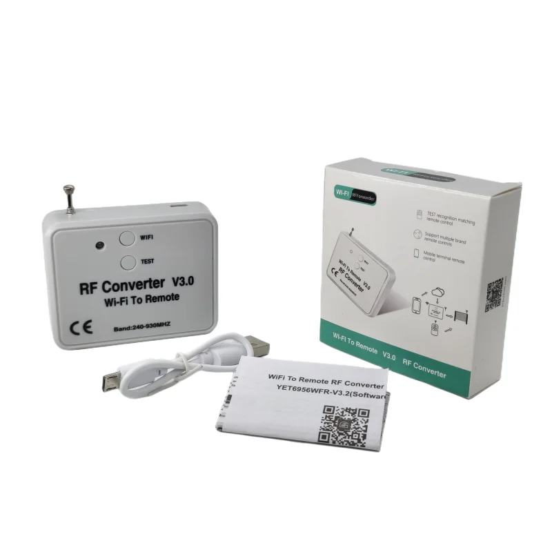 Universal WIFI Remote Control Converter 868MHz Android IOS RF WIFI ...