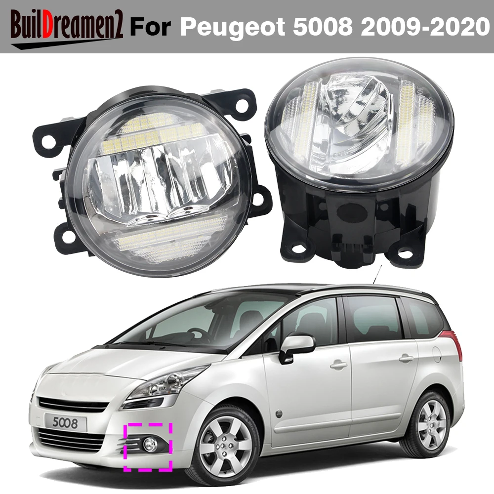 Phare-antibrouillard-LED-pour-voiture-feu-de-jour-assemblage-DRL-pare ...