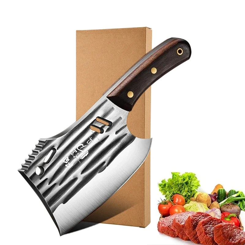 Sharp kitchen knife, chopping bone knife multifunctional meat knife ...