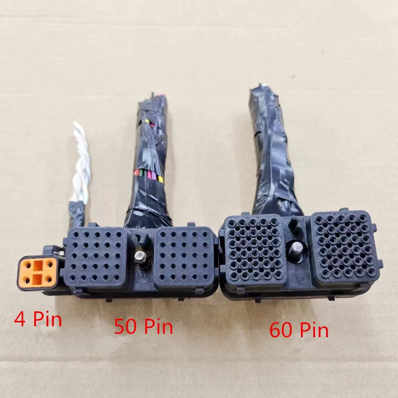 4-Pin-50-Pin-60-Pin-Engine-Computer-Board-Plug-Connector-Full-Wire ...