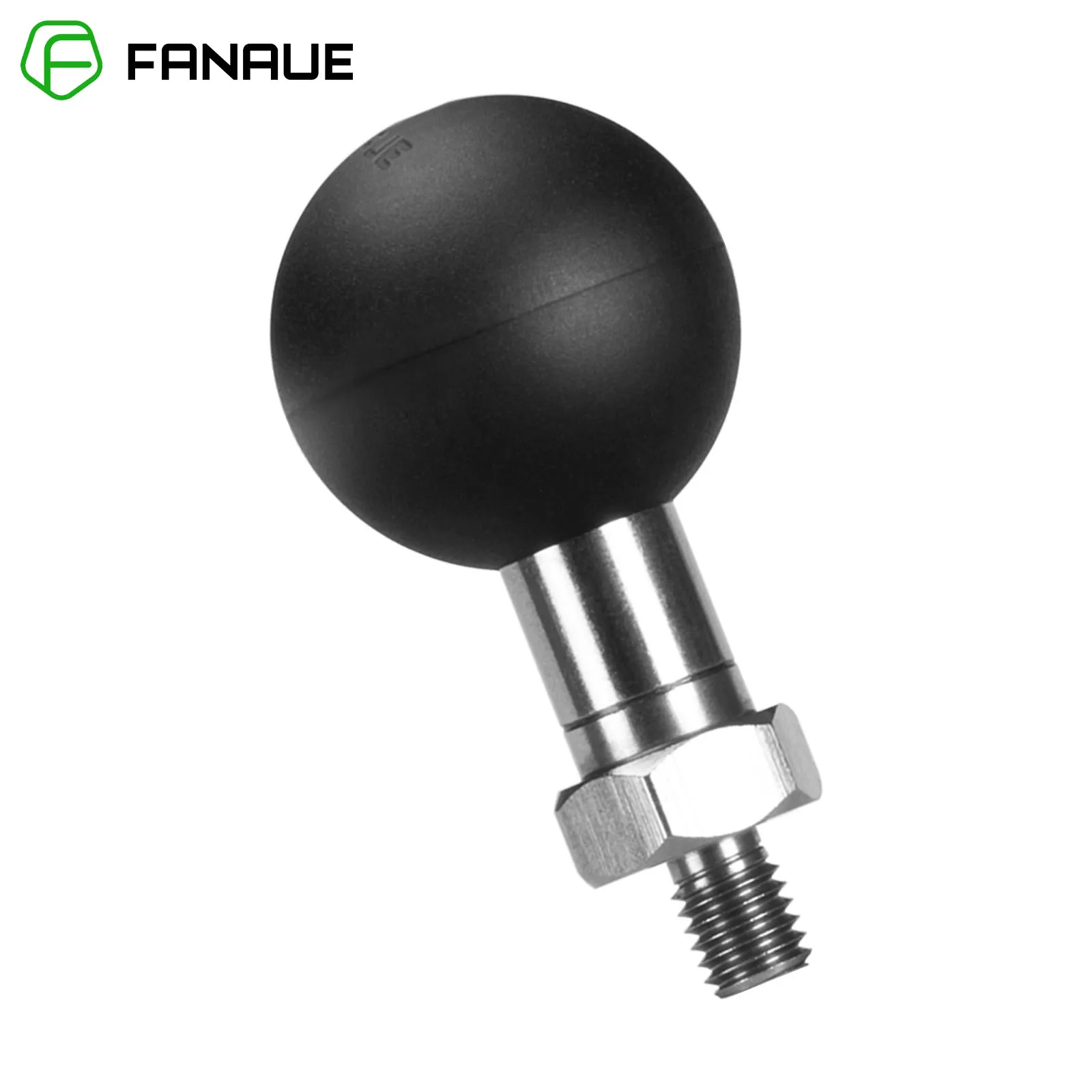 FANAUE Mounts Adapter 1 inch ball mount M6 x1.0 post bracket holl phone ...