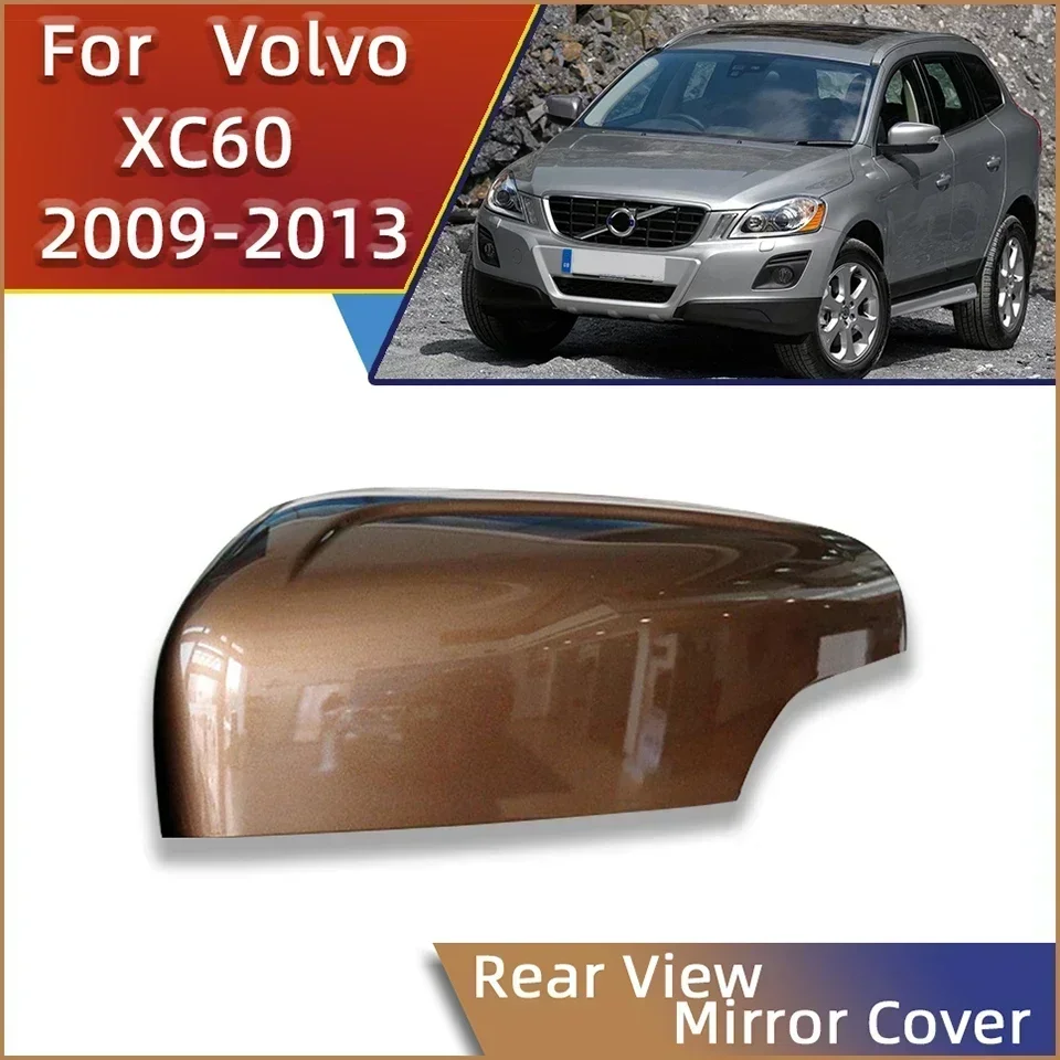 For Volvo XC60 2009 2010 2011 2012 2013 Rearview Mirror Cap Housing ...