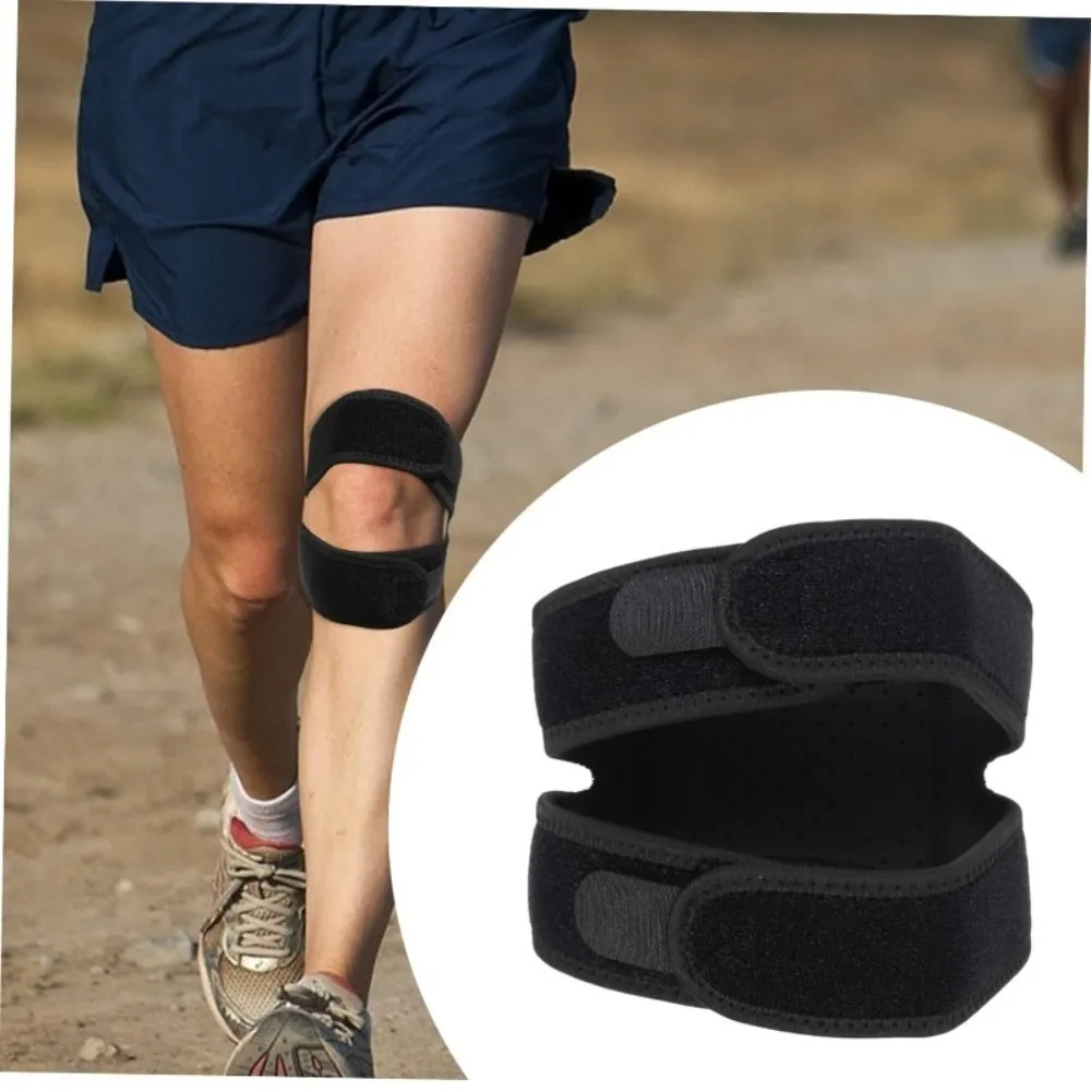1 PCS Sports Kneepad Double Patellar Knee Patella Tendon Support Strap ...
