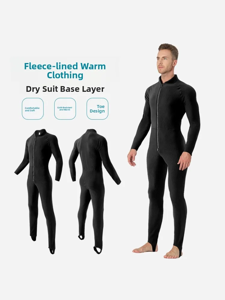 Professional Diving Fleece Lined Warmth Locking Thermal Undergarment ...