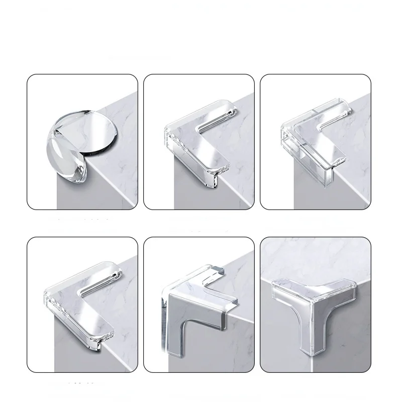 Protector de esquina de silicona de seguridad para bebés, Bola de goma ...