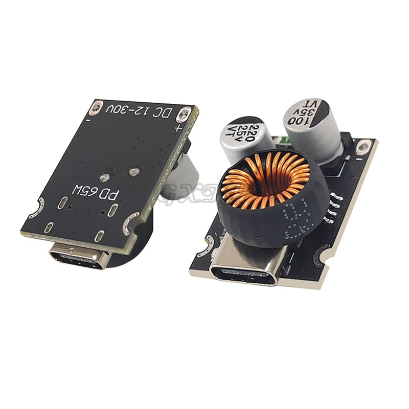 2pcs PD65W Fast Charge Module PD3.1 (PPS) Qualcomm QC2.0 QC3.0 Output ...