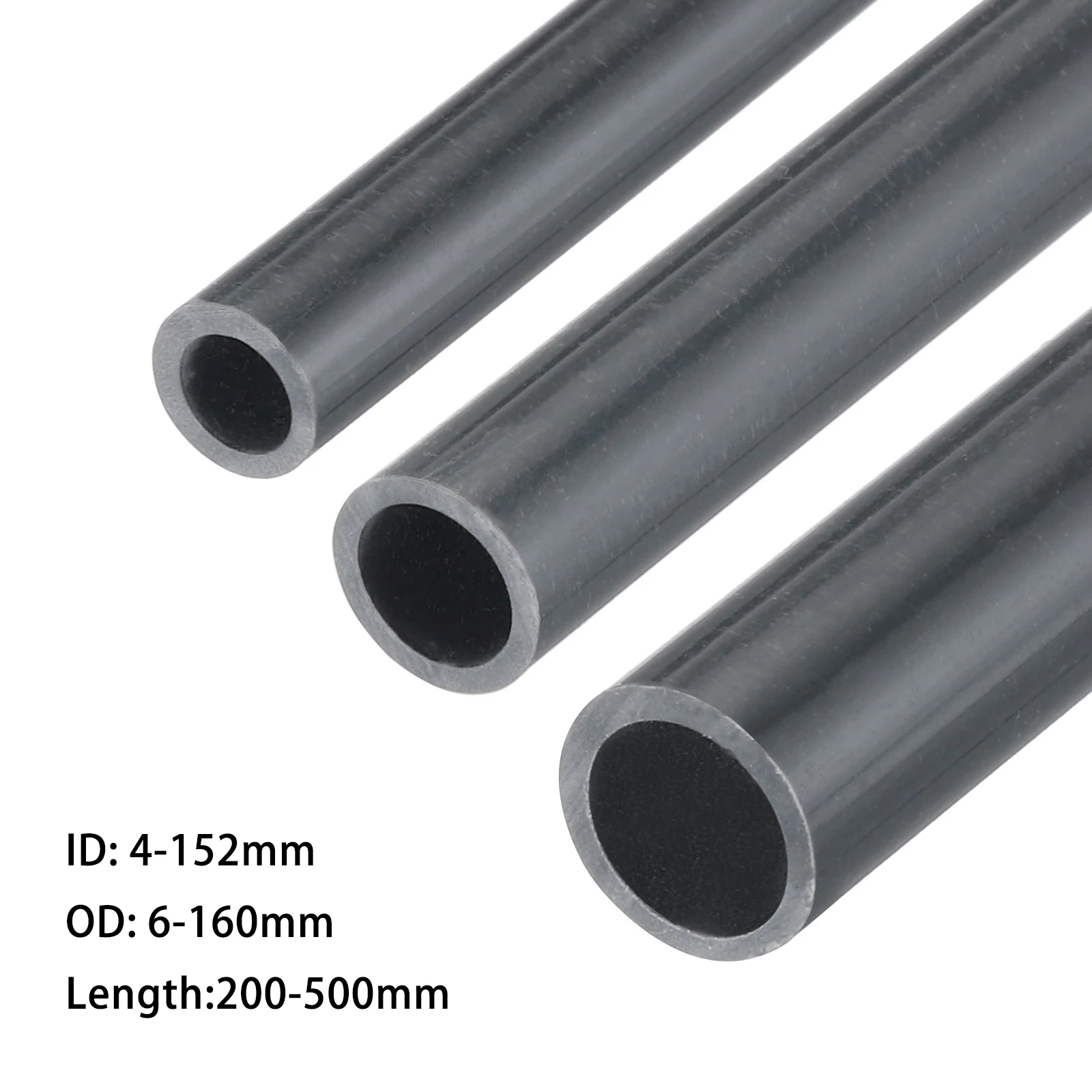 OD-6-160mm-Dark-Grey-PVC-Pipe-Garden-Irrigation-Watering-Fittings-Rigid ...