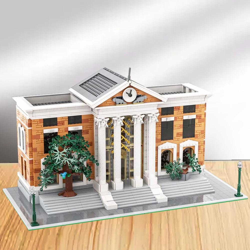 Modular-Back-to-the-Future-Courthouse-Building-Blocks-Moc-Assembly-City ...
