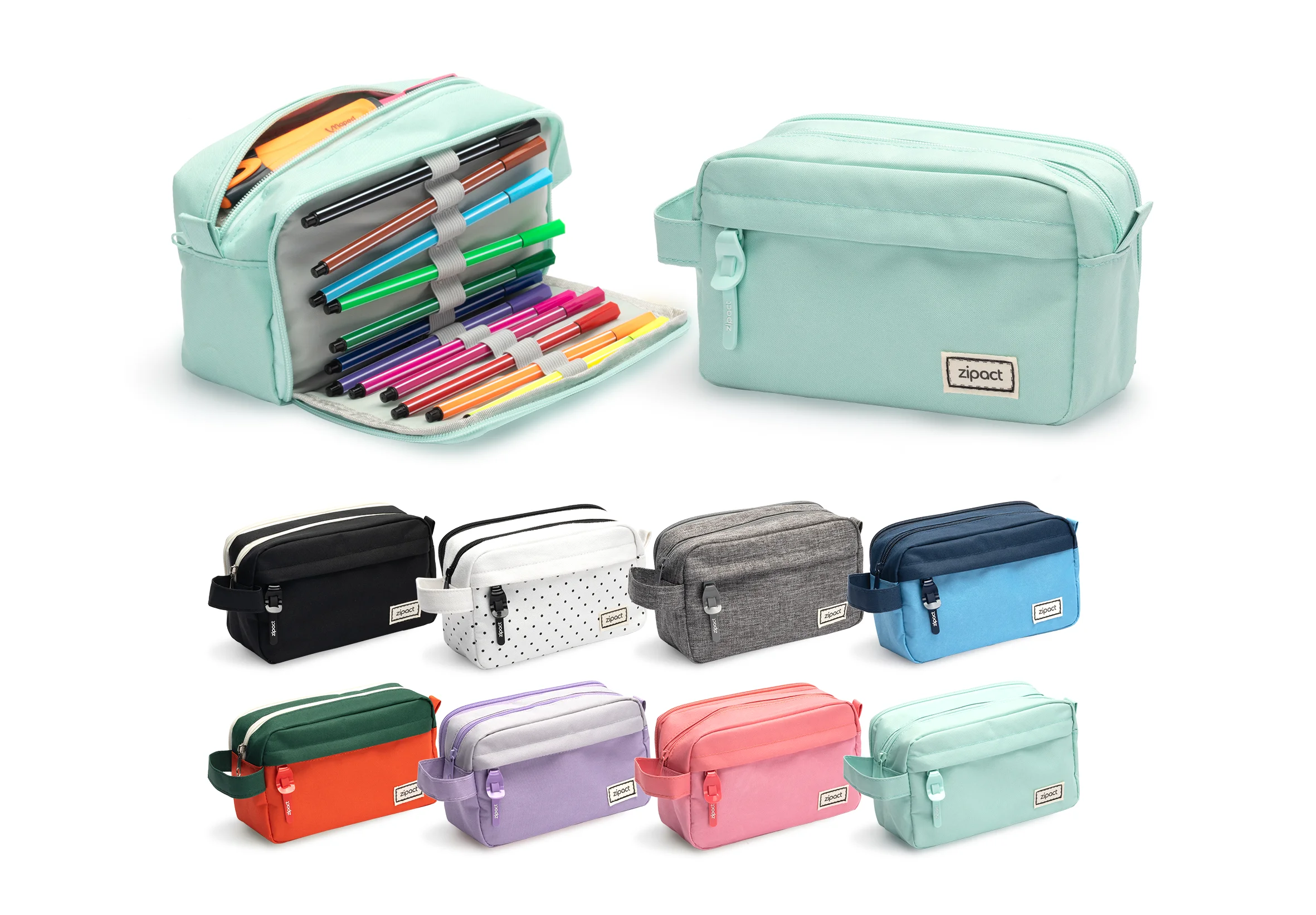 Large Capacity Pencil Pen Case, Cute Pencil Pouch Cases,Portable ...