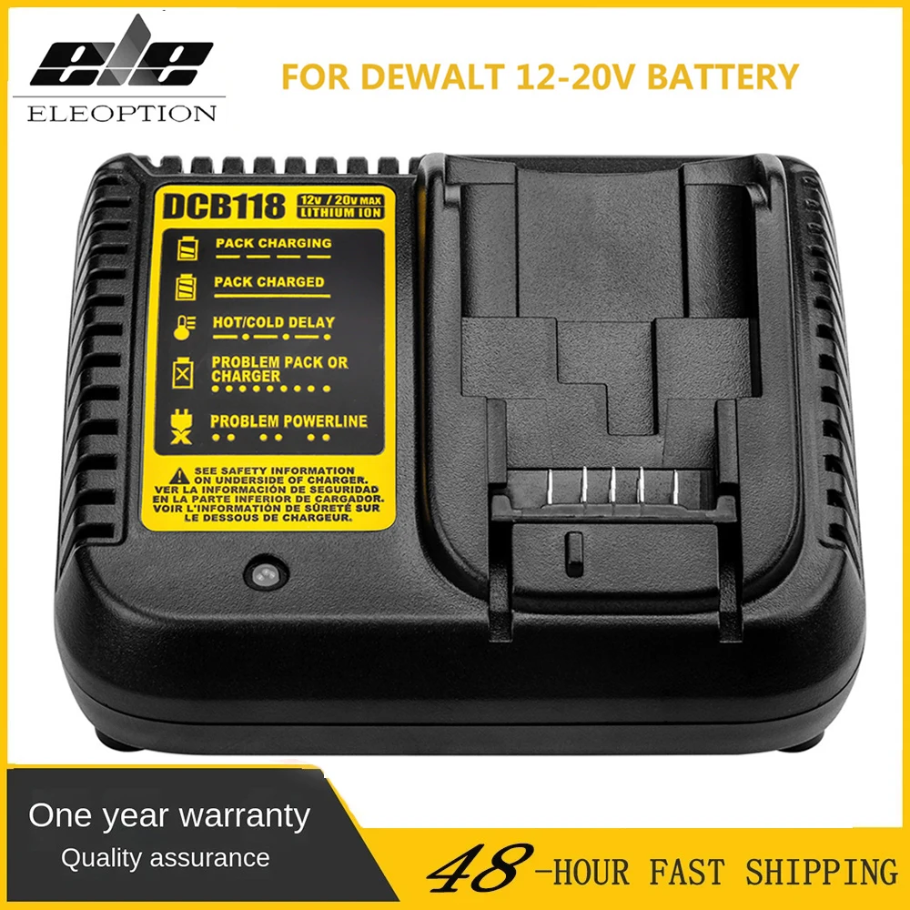 DCB118 DCB112 리튬 Dewalt 10.8V 12V 14.4V 18V 20V DCB206 DCB205 DCB204 ...