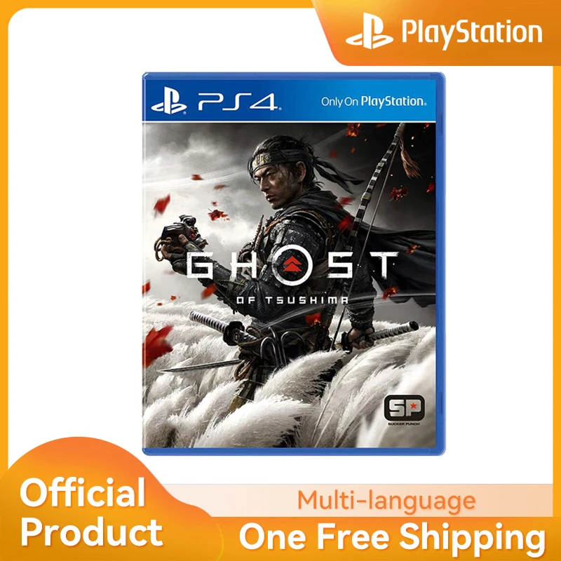 Sony Playstation 5 CD Game Ghost Of Tsushima Supports Ps5 Role-Playing ...