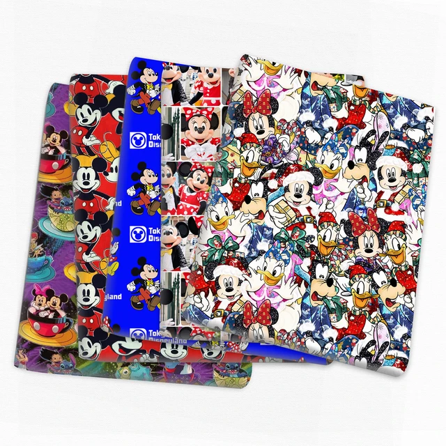 Mickey Mouse And Friends Fabric