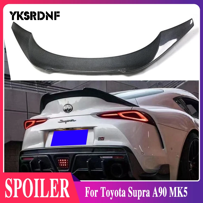 V-Style-Real-Carbon-Fiber-Rear-Trunk-Spoiler-Tail-Boot-Racing-Trunk ...