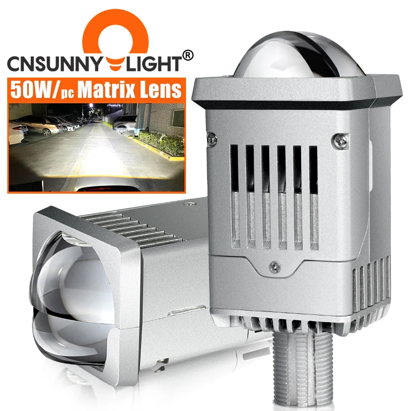 Mx9 Bi Led Matrix Lenses 2inch H/l For Motorcycle Headlights ...