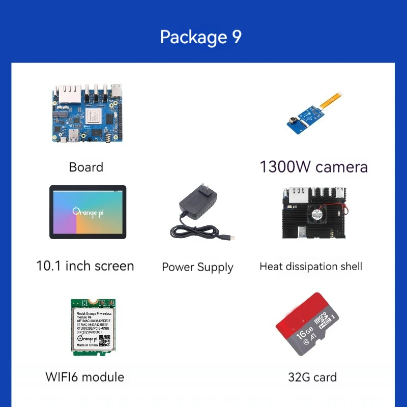Orange Pi 5 Plus Single Board Computer RK3588 PCIE Module External WiFi ...