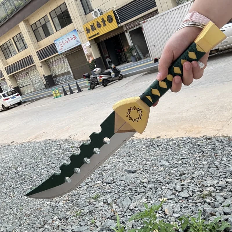 73cm Cosplay Costume Seven Deadly Sins Meliodas Demon Sword Knife ...