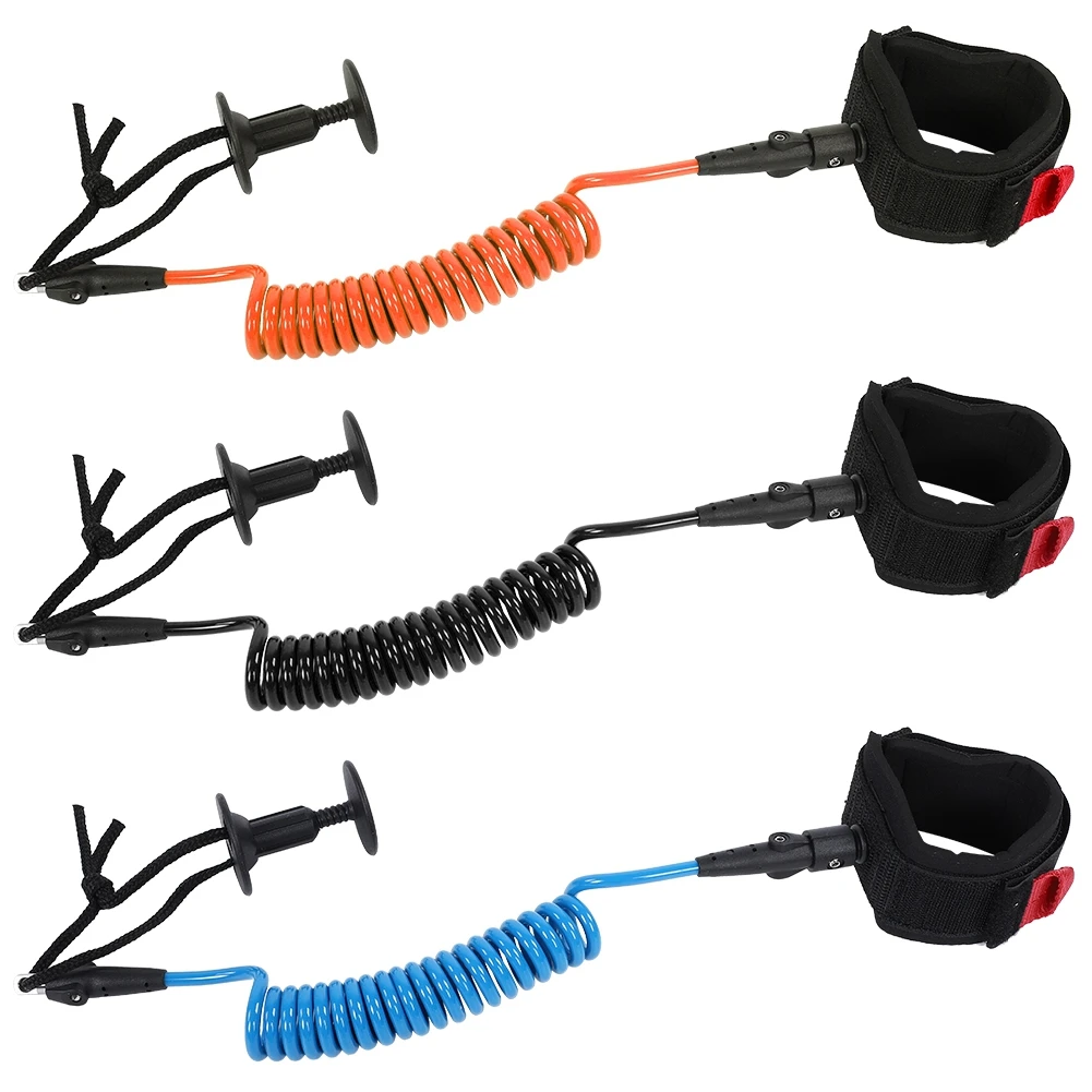 Bodyboard Coiled Wrist Leash Board Surfing Accessories 5.5MM/5ft ...