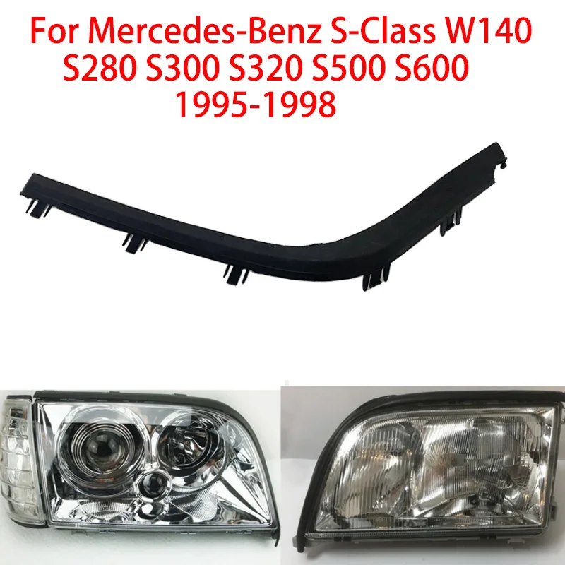 Headlight Weatherstrip Rubber Sealant For Mercedes-benz S-class W140 ...