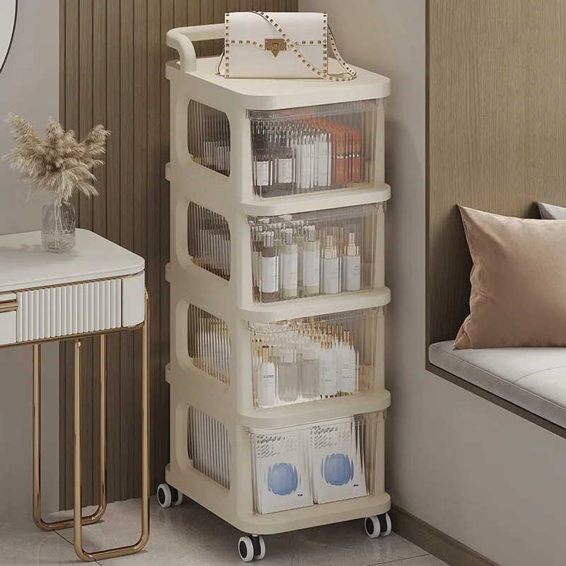 Mobile-Storage-Rack-Cart-Trolley-Drawer-Kitchen-Bathroom-Bedroom-Multi ...