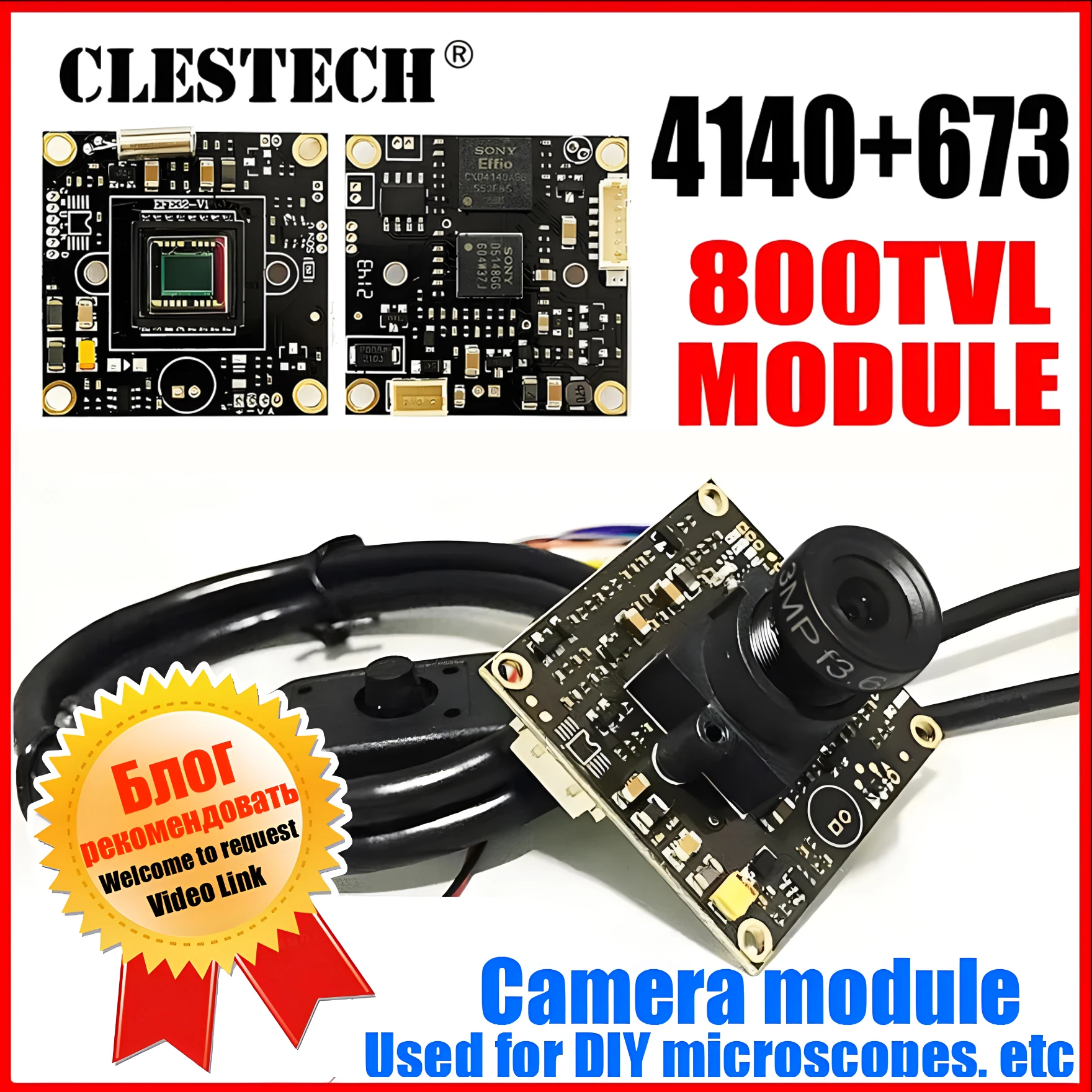 4140-673-800TVL-1-3-Sony-Ccd-Effio-HD-Cctv-Camera-Chip-Module-Circuit ...