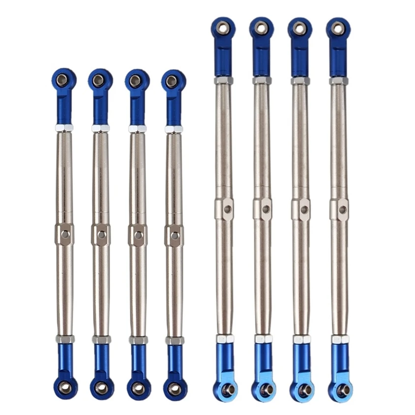 8pcs-Metal-Push-Rod-Pushrod-Link-Rod-Links-Turnbuckle-5319X-5338R-for-1 ...