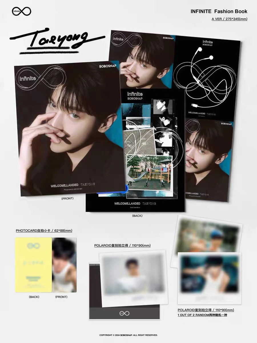2024 New Taeyong Lee Tae Yong / 이태용 /태용 BOBOSNAP magazine +cards set ...